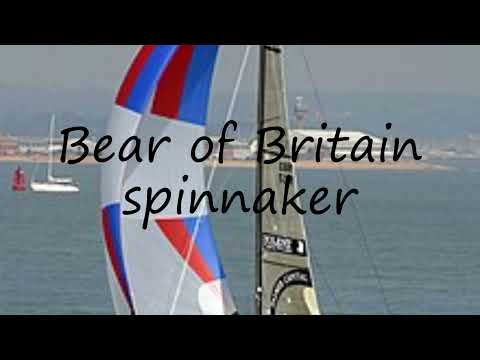 How to pronounce Bear of Britain spinnaker in English?
