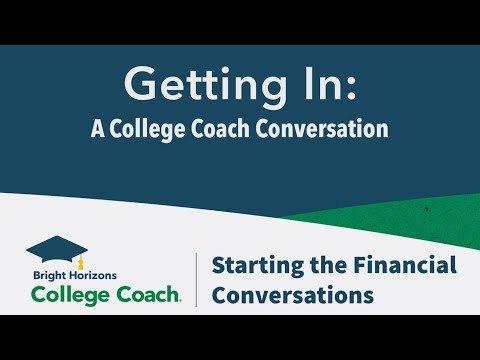 Starting the Financial Conversations for College (#GettingInPodcast / 11-9-23 / Segment 3)