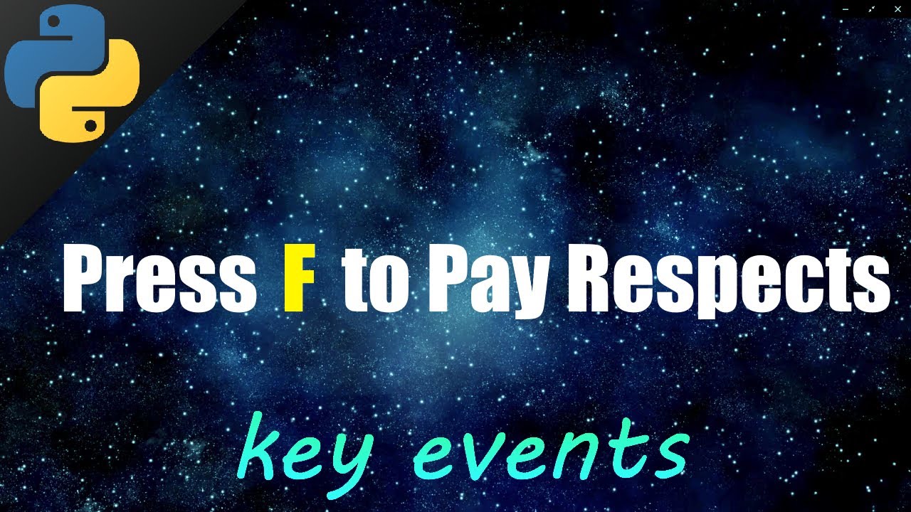 Learn Python tkinter GUI keyboard events ⌨️