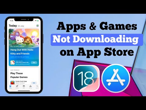 App Store Not Downloading Apps! iOS 18 | Apps Not Downloading in App Store