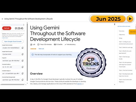 Using Gemini Throughout the Software Development Lifecycle | #qwiklabs | #coursera | #arcade