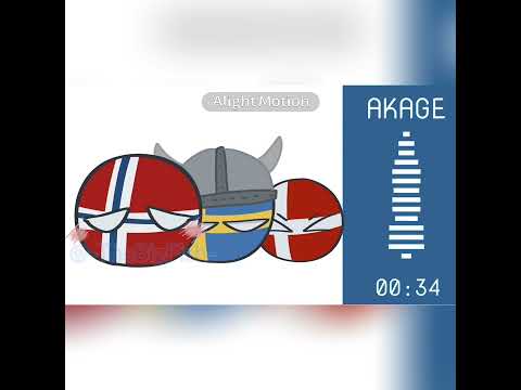 AKAGE | countryballs meme(ib: @NeonciAnimations) #art #animation #countryballs watch the long form