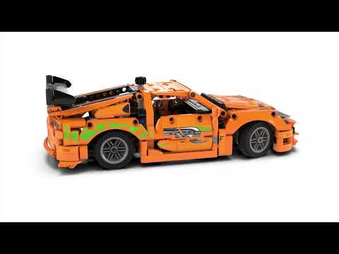 LEGO® Technic Greitas ir įsiutę Toyota Supra MK4 42204, modelis - 42204 ...