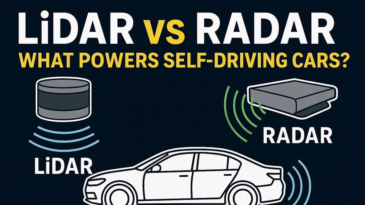 LiDAR vs RADAR Explained: The Battle Behind Self-Driving Cars