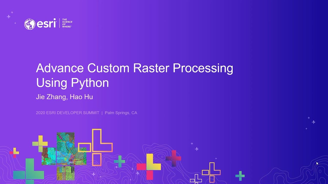 Advanced Custom Raster Processing Using Python