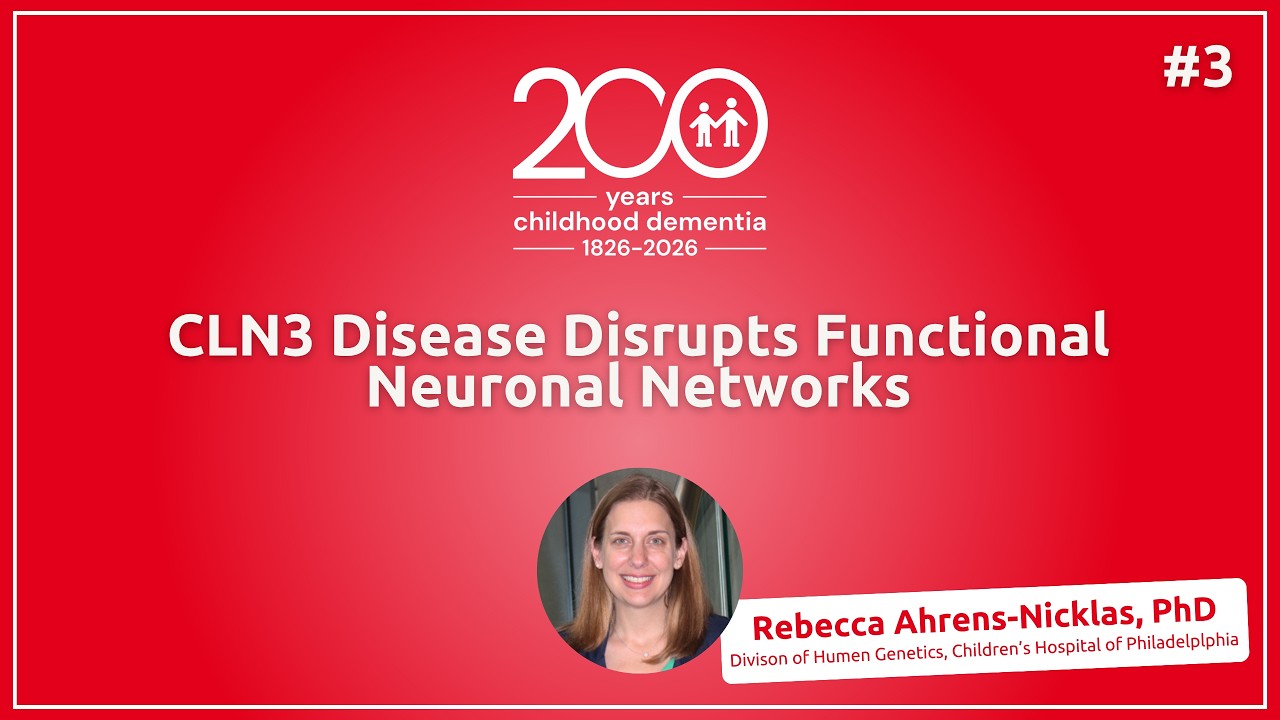 CLN3 Disease Disrupts Functional Neuronal Networks