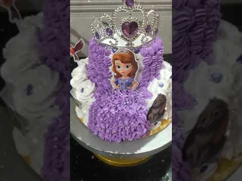 Sofia the first cake 🎂