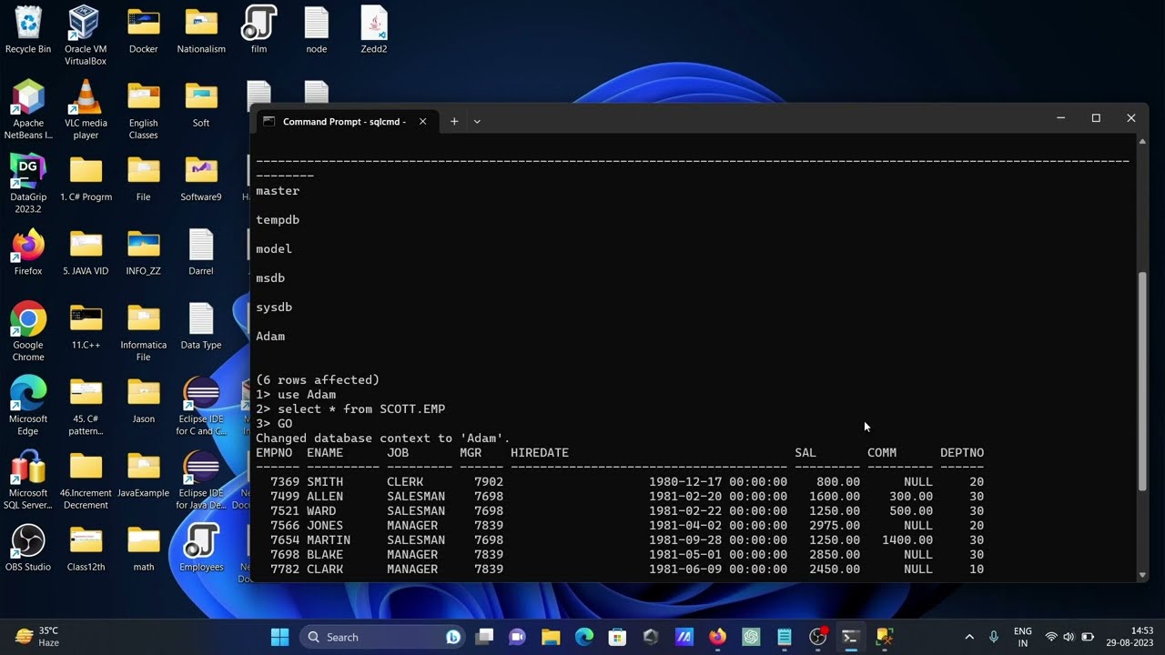 Connect SQL Server with Command Prompt | SQLcmd |