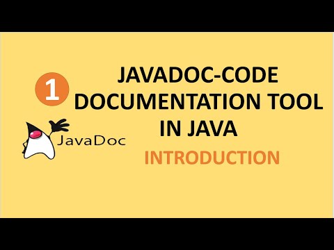Javadoc: Code Documentation Tool in Java | Introduction 01