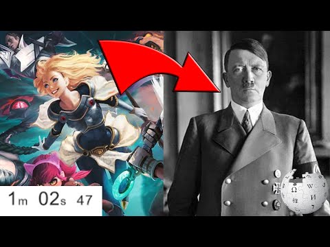 Wikipedia Speedrun (Record Time)