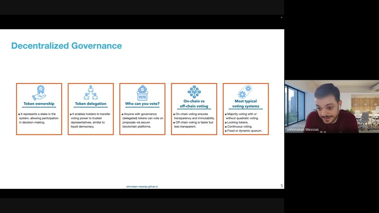 Lecture on Understanding Blockchain Governance
