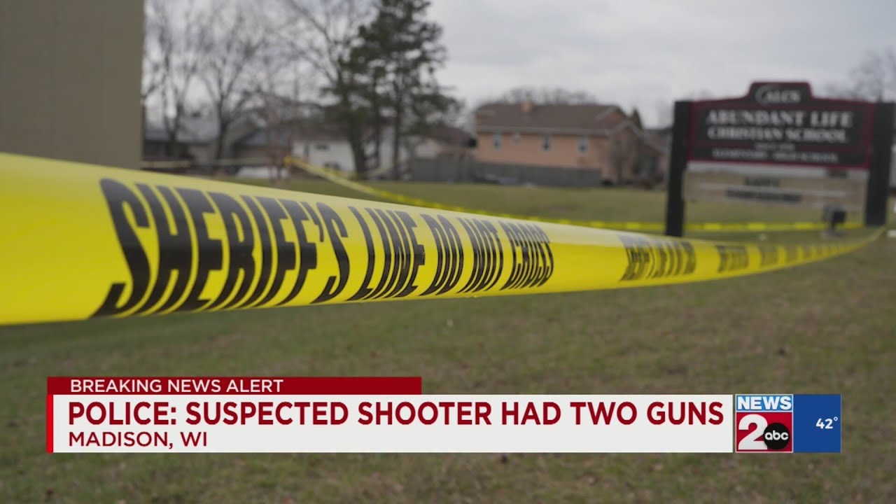 Police: suspected Wisconsin shooter had two guns