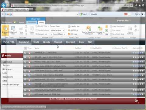 Branding Portal FEAA – Raspunsuri la Feedback – Valy Greavu – Live Blog
