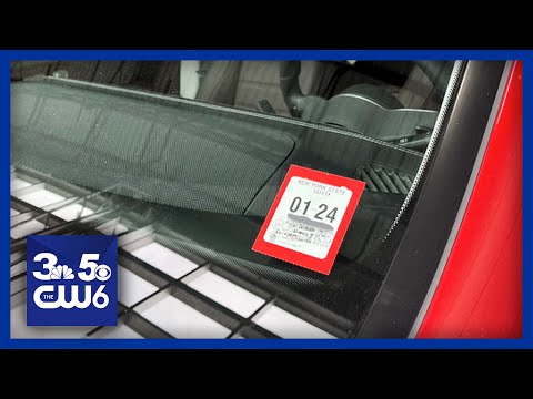 Why is the New York DMV changing its motor vehicle inspection stickers?