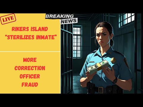 LIVE: NYC Jail "Sterilizes Inmate" & Correction Officer Indicted for Stealing $43,000