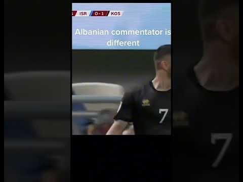 Albanian commentary is different😂🇦🇱🇽🇰 #shorts #albania #kosova