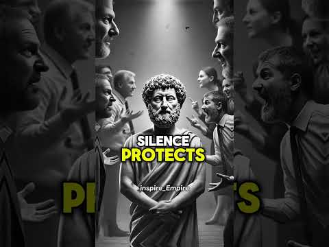 4 TIME YOU SHOULD ALWAYS STAY SILENT😶 #motivation #youtubeshorts #quotes #discipline #marcusaurelius