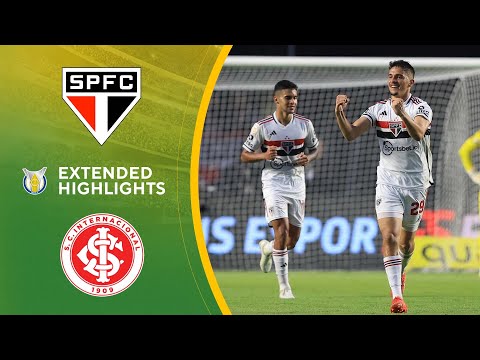 São Paulo vs Internacional: Extended Highlights | Brasilerao Série A | CBS Sports Golazo