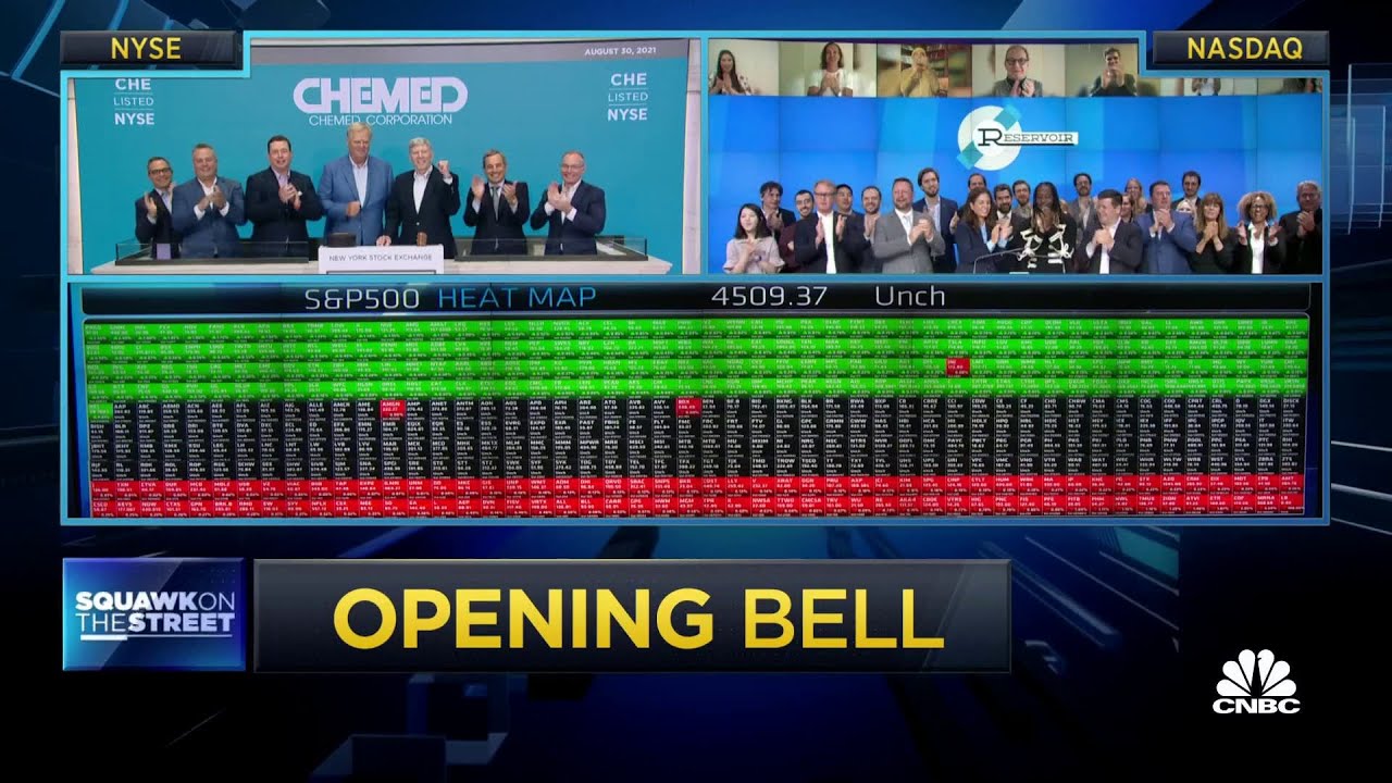 Opening Bell, August 30, 2021