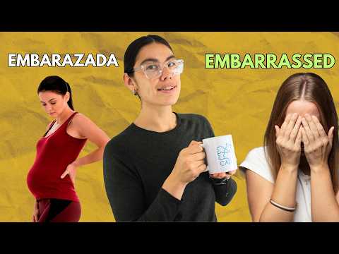 8 Words in SPANISH you NEED to KNOW ► Spanish Teacher Explains False Friends English to Spanish