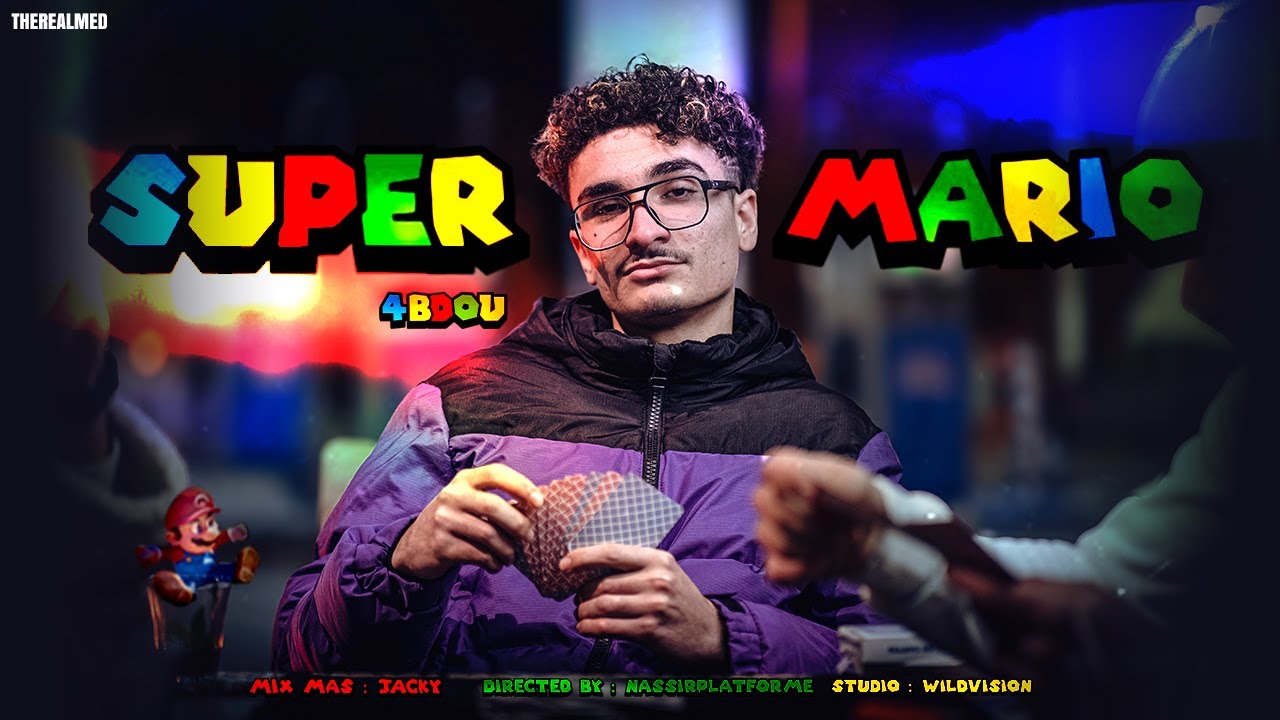 Lyrics & Translations of SUPER MARIO by 4Bdou | Popnable