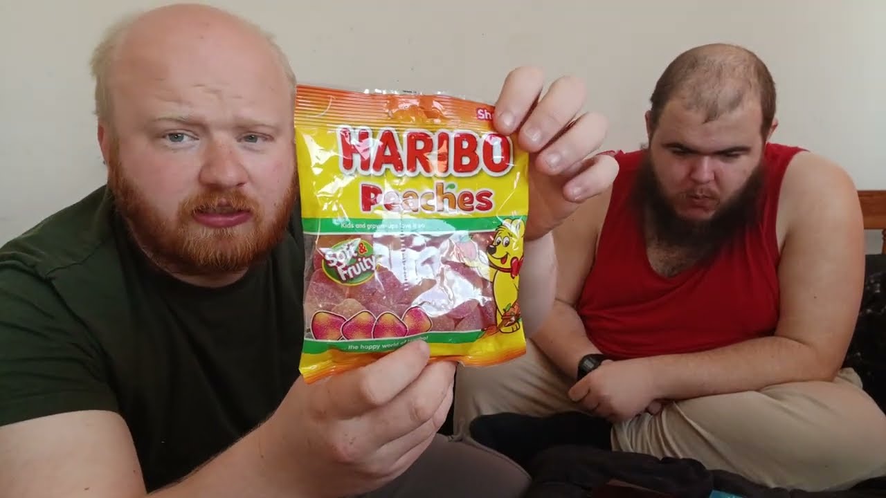 Haribo Peaches Sweets Review