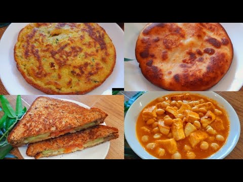 Monday to friday High Protein, Calcium & Fiber Rich Breakfast For Weight Loss / Healthy Nashta
