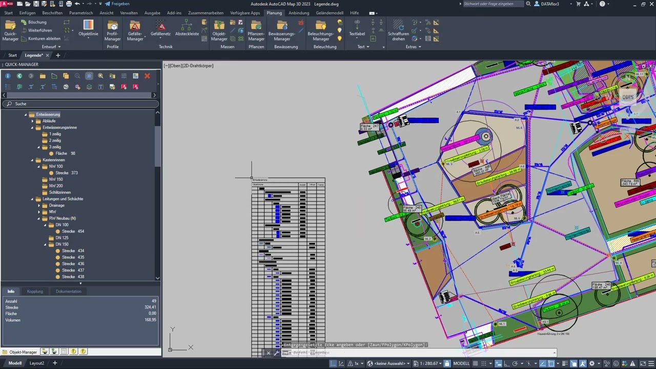 CAD/BIM - Legende erstellen