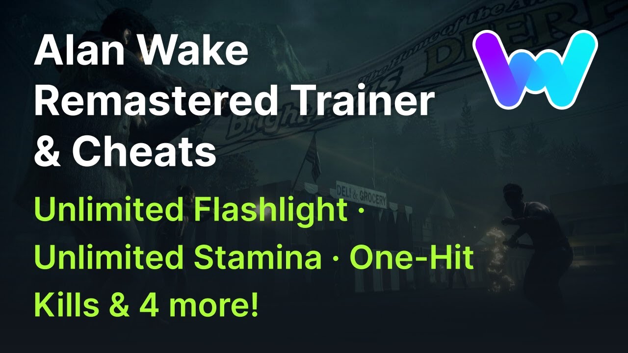 Alan Wake Remastered Cheats and Trainer for Epic Games - Trainers - WeMod Community