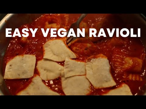 Vegan Ravioli with Beyond Meat - Easy Vegan Recipe