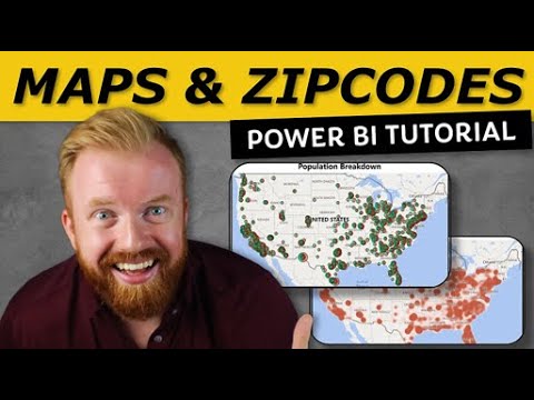 Zip Code and Heat Maps | Microsoft Power BI | Tutorial for Beginners
