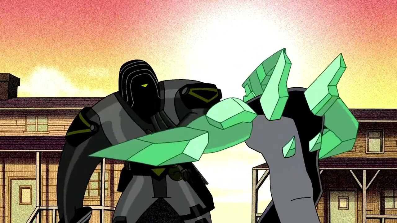 Tetrax meet Ben for first time , Ben 10 Episode 5