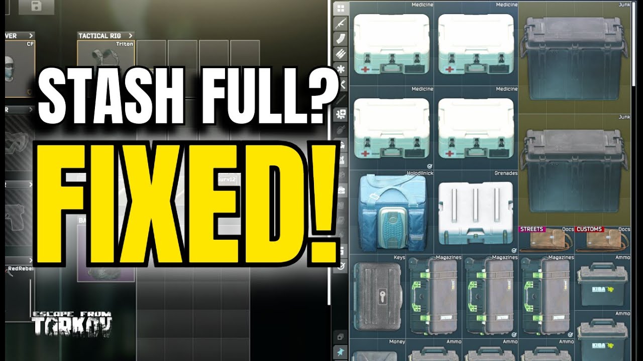 Maximize Stash Space in Escape From Tarkov 1.0 (2025) — Best Cases, Secure Container Tips