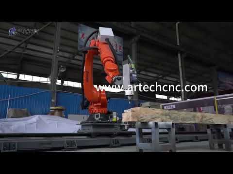 KUKA Robot arm 8 axis rails for beam cutting, drilling, Customized multi-functional robot for you.