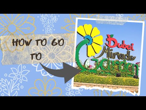 HOW TO GET TO DUBAI MIRACLE GARDEN IF YOU DON'T HAVE A CAR?