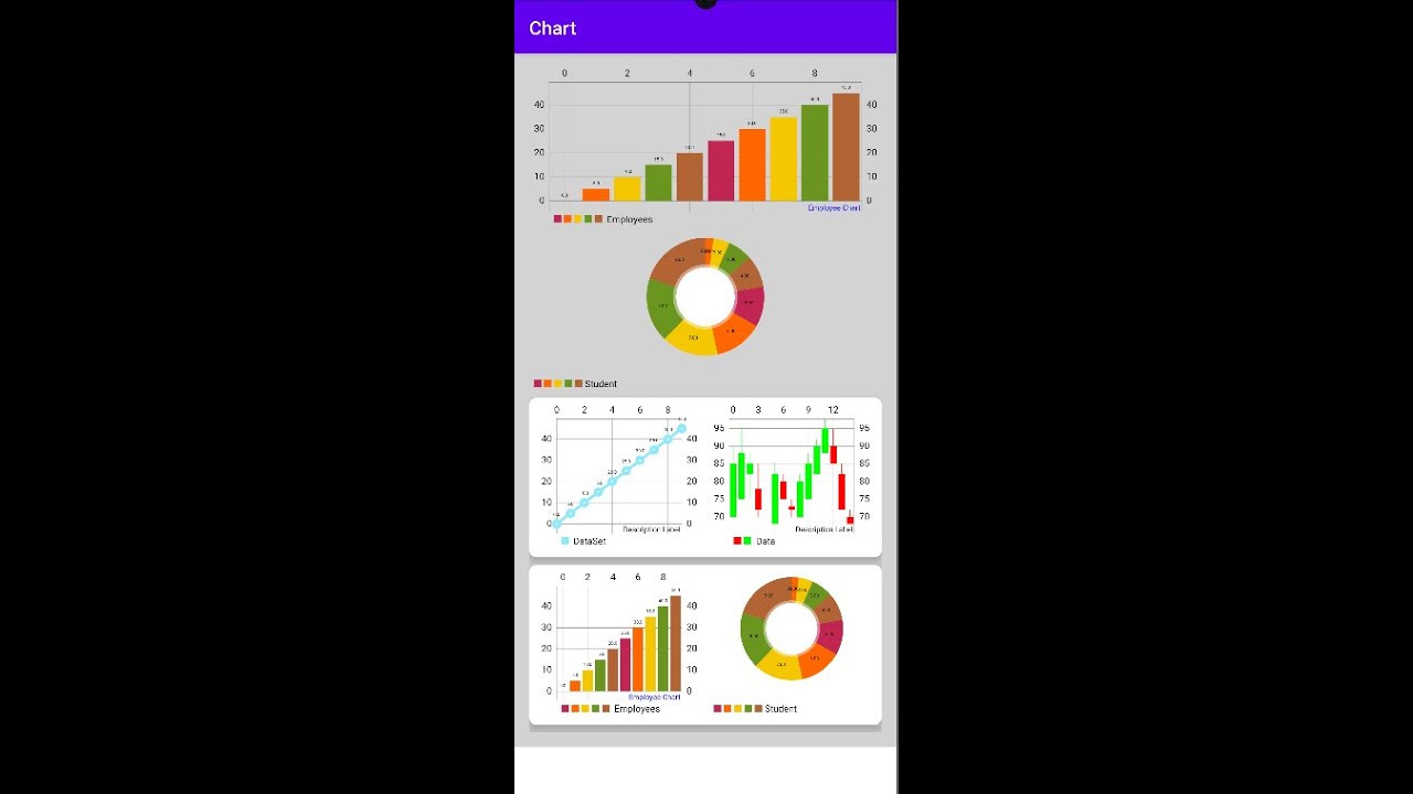 Android Chart using android java