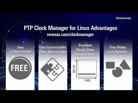 Precision Time Protocol (PTP) Clock Manager Software for Linux