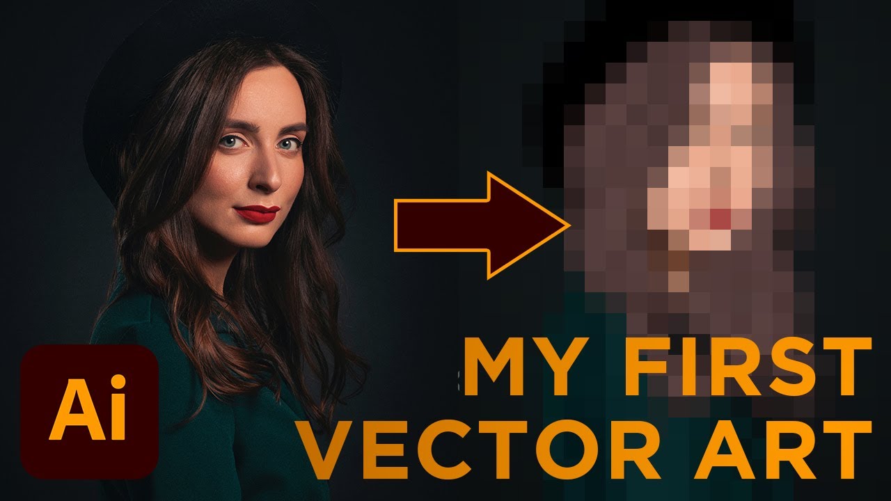 I made my first vector Portrait | time-lapse | Artsy Studio |