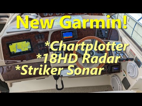 New Garmin Electronics Installation - Sea Ray Sundancer