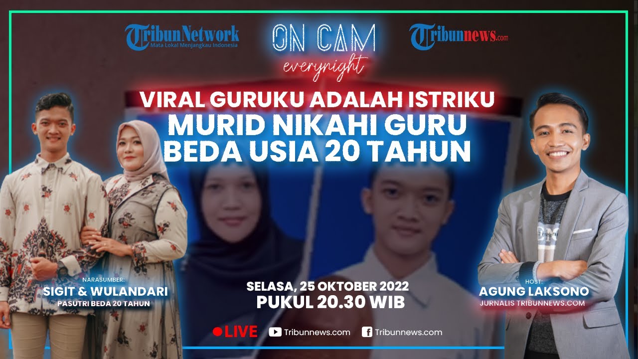 Viral "Guruku Adalah Istriku", Kisah Nyata Murid Nikahi Gurunya, Beda Usia 20 Tahun - Tribun Video