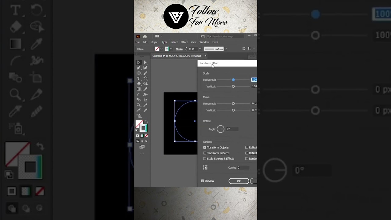 Create Spiral illustration in Adobe Illustrator #graphicdesign #adobeillustrator #tutorial