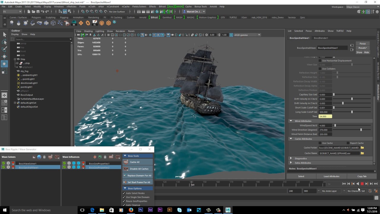 Bifrost Ocean Simulation System - Overview