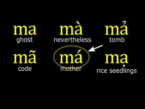 Vietnamese Lesson 6, Alphabet, Tones, Word Structures and Pronunciation (Southern Accent)