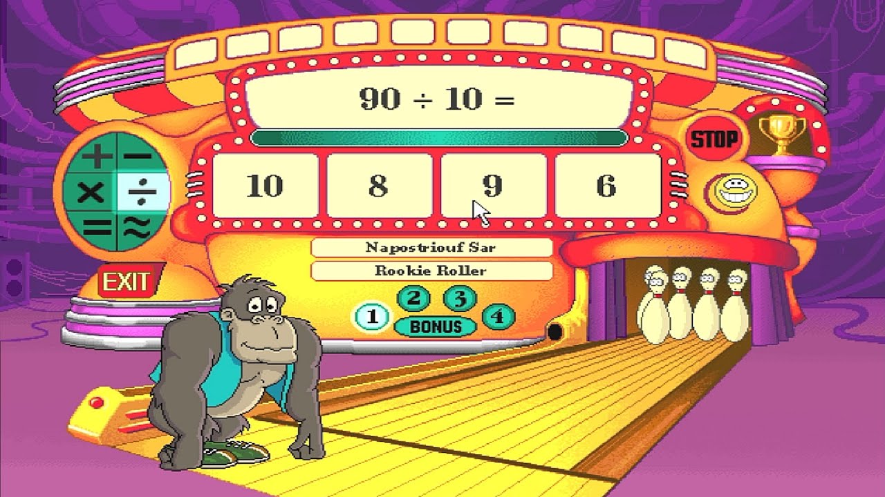 Brøderbund Software - Math Workshop - 1995