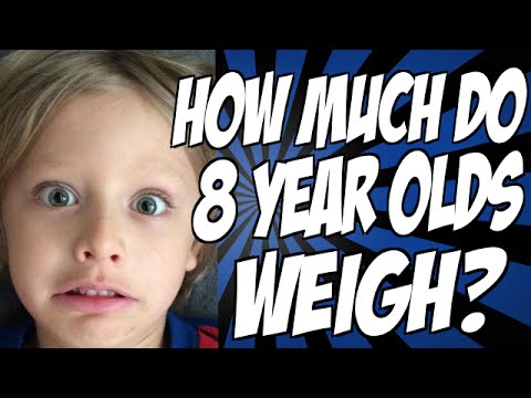 How Much Do 8 Year Olds Weigh?