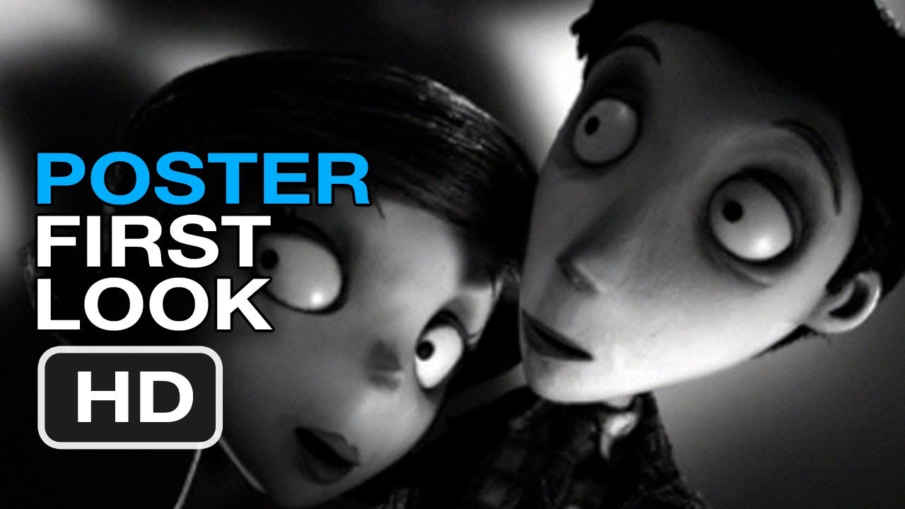 Frankenweenie - Poster First Look (2012) Tim Burton Movie HD