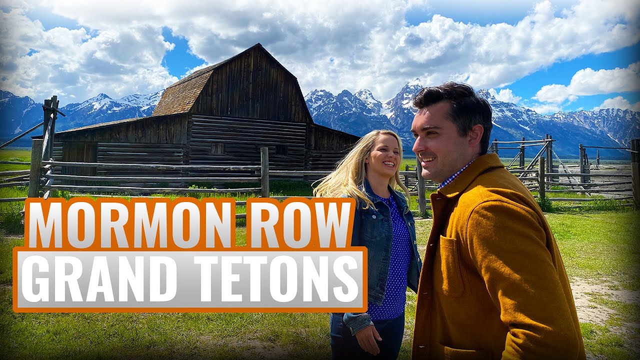 Grand Teton National Park -  Mormon Row and Moulton Barn - Jackson Wyoming
