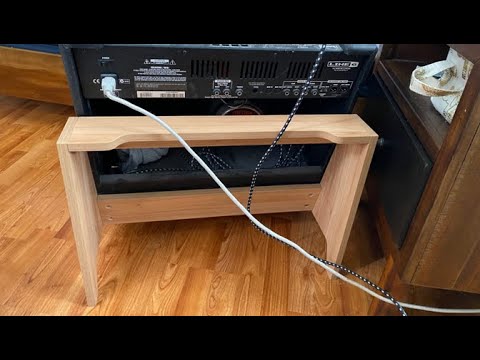 Gator Frameworks Elite Series Large Wooden Combo Guitar Amp Stand Review, Solid plywood construction