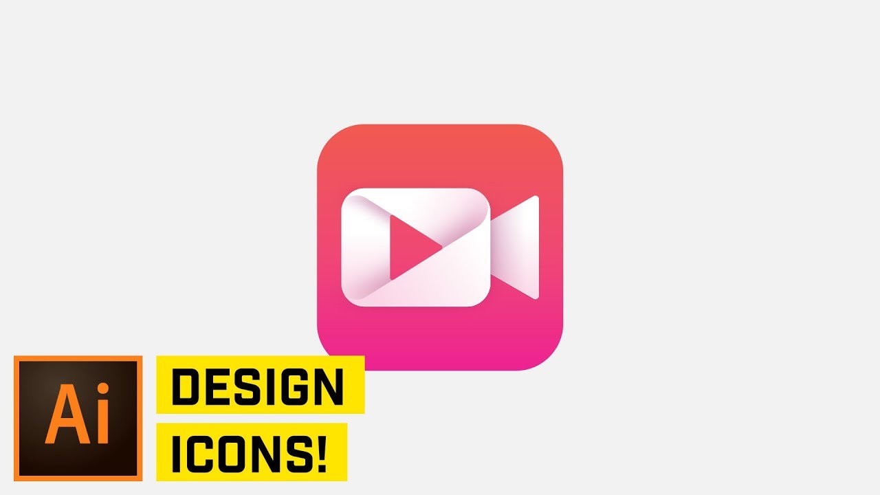 Create a Video Camera Icon in Adobe Illustrator CC