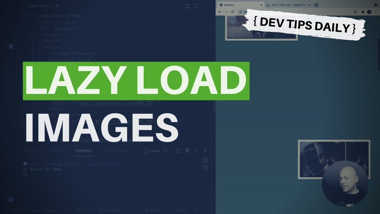 DevTips Daily: Lazy Loading Images